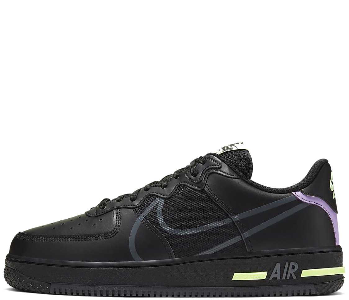 Nike Air Force 1 React Black — Купить кроссовки Nike в интернет-магазине