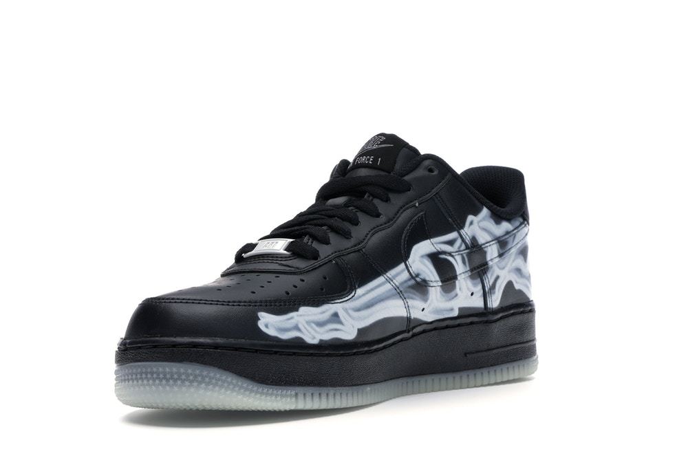 Nike Air Force 1 Low Skeleton Black — Купить кроссовки Nike в интернет ...